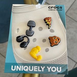 CROCS | Other | Crocs Charms Gym Pizza Muscle | Poshmark